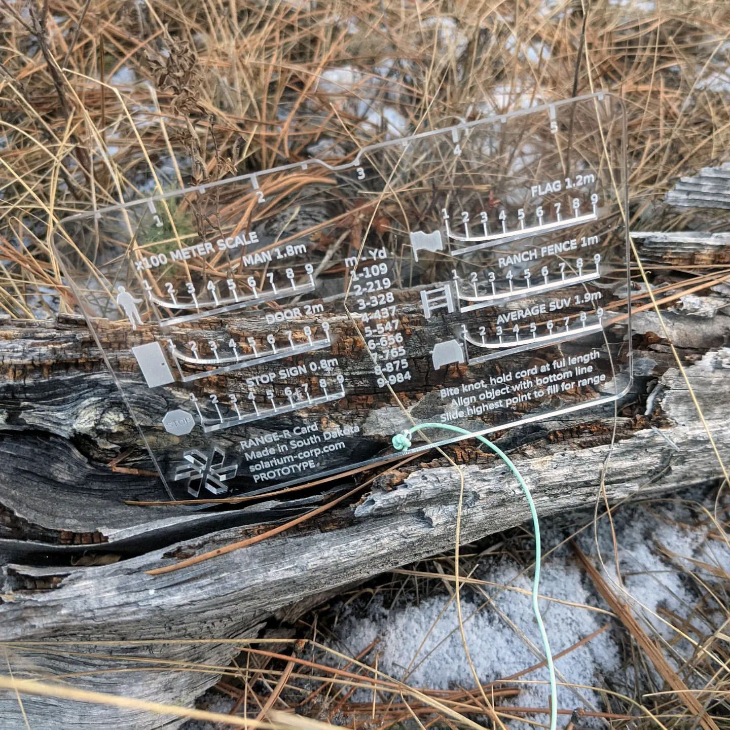 Micro RANGE-R Card - Black Hills Designs